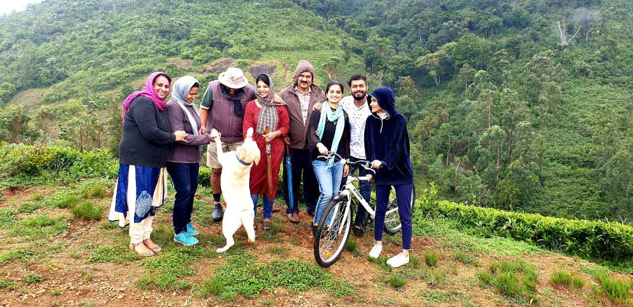 organic farming at the greatest family resorts in Munnar